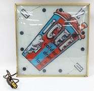 Vintage Pam ICEE Lighted Advertising Clock - Kraft Auction Service, LLC