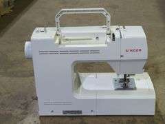 (F) Singer Sewing Machine. Model 7466. With Foot Pedal. No Power Cord ...