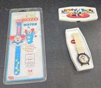 (L)Bozo The Clown And Taz Wristwatches - Kraft Auction Service, LLC