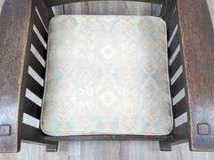 Harden Mission Oak Wavy-Arm Rocker - Kraft Auction Service, LLC