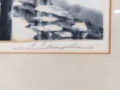 S. L. Margolies Silent Sentinels Signed Engraving - Kraft Auction ...