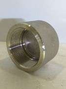 Stainless Steel Threaded Cap (4.5"×3") - Kraft Auction Service, LLC