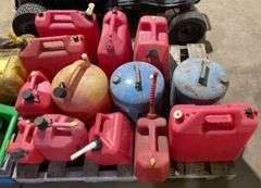 (F) Pallet of Gas Tanks - Kraft Auction Service, LLC