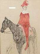 Pablo Picasso "Jester On Horseback" Print - Kraft Auction Service, LLC
