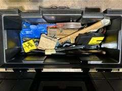 (F) Tool Box With Tools and supplies - Kraft Auction Service, LLC