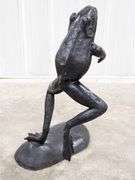 Cast Iron Frog Water Fountain - Kraft Auction Service, LLC