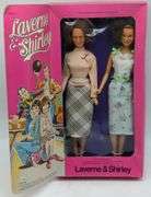 (F) Laverne & Shirley Dolls by Mego approx 11.5 inch Poseable. In ...