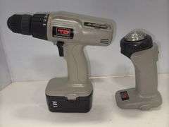 TJL Industrial 18v Cordless Tool Kit Incl. Two 18v Batteries, Cordless ...