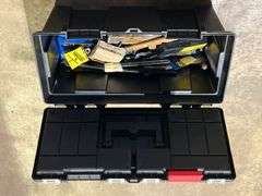 (F) Tool Box With Tools and supplies - Kraft Auction Service, LLC
