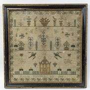 Framed 1808 Sampler By Maria Towell - Kraft Auction Service, LLC