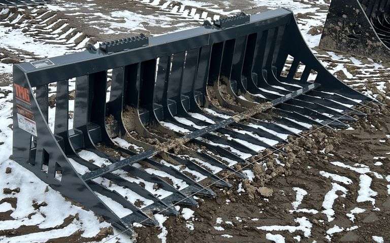 2024 TMG 72” Quick Attach Skeleton Bucket - Kraft Auction Service, LLC