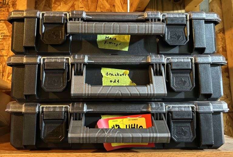 Husky Utility Boxes x3 - Kraft Auction Service, LLC