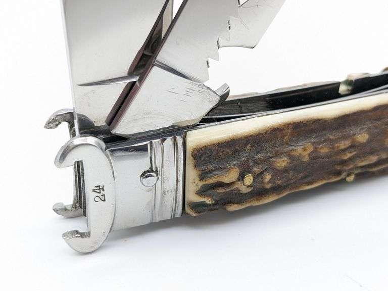 Tomerini Inox Italy Shell Puller Hunting Multi Tool - Kraft Auction ...