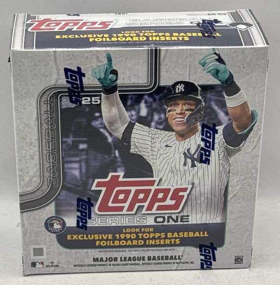 (KC) New Release 2025 Topps Baseball Series 1 Wax Box 16 packs - Kraft ...