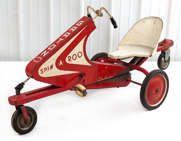 Original Garton Spin-A-Roo Pedal Car - Kraft Auction Service, LLC