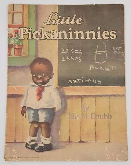 (AT) 1929 Little Pickaninnies Story Book - Kraft Auction Service, LLC