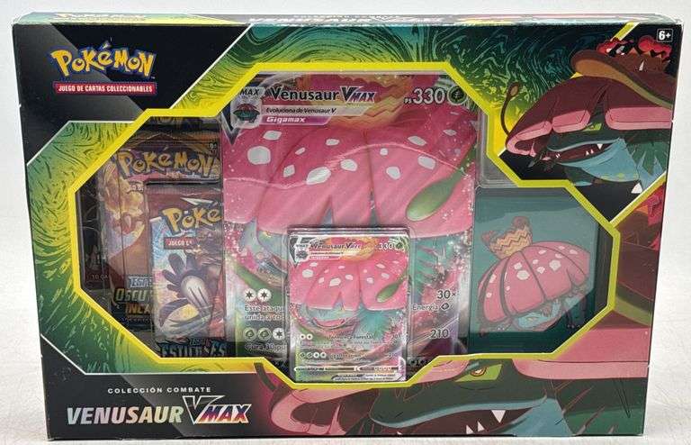 (JT) Pokémon Venusaur VMax Box Booster Collection - Kraft Auction ...