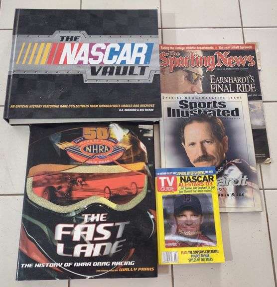 NASCAR Collector's Books & Magazines - Kraft Auction Service, LLC