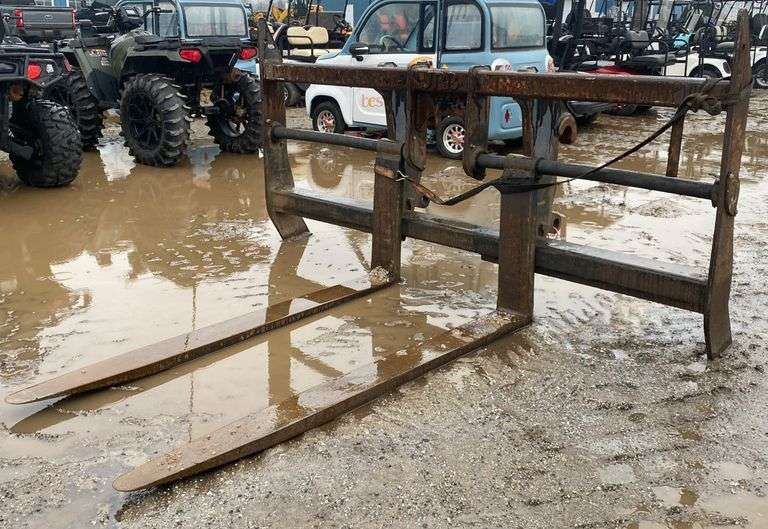 JRB 72” Wheel Loader Forks - Kraft Auction Service, LLC