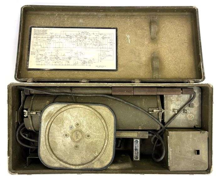 Corps of Engineers Detecting Mine Set US Army - Kraft Auction Service, LLC