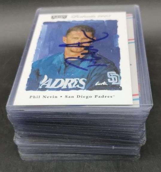 (J) Baseball autograph cards 25 total JSA authentication - Kraft ...