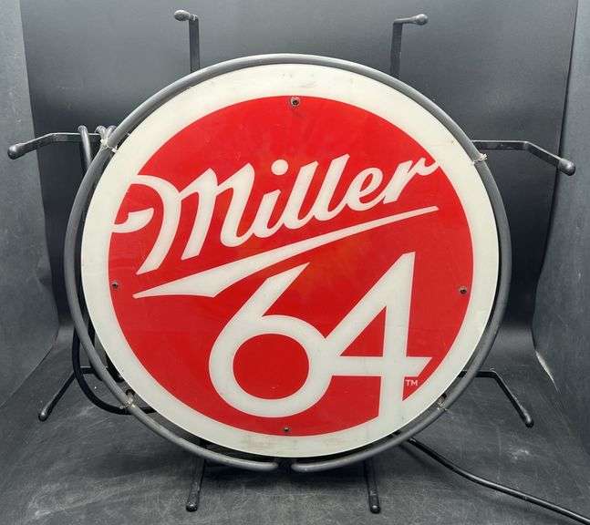 (CC) MGD 64 Circle Logo Neon Light. - Kraft Auction Service, LLC