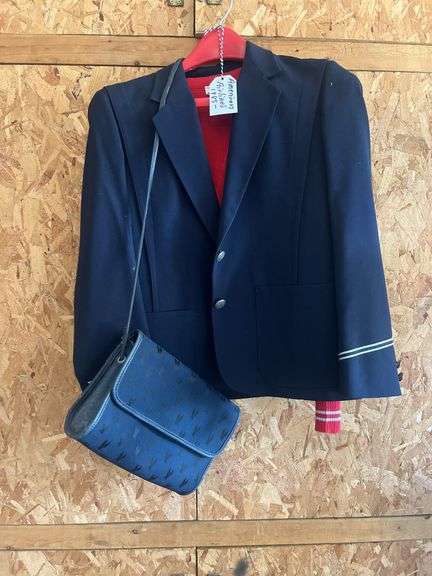 Vtg. American Airlines 1985 Flight Attendant Uniform - Kraft Auction ...