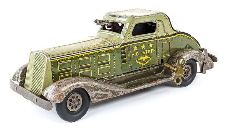 Marx Windup HQ Staff Car - Kraft Auction Service, LLC
