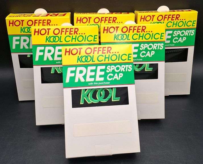 (I) Vintage Kool Promotional Sports Caps, 6 total. - Kraft Auction ...