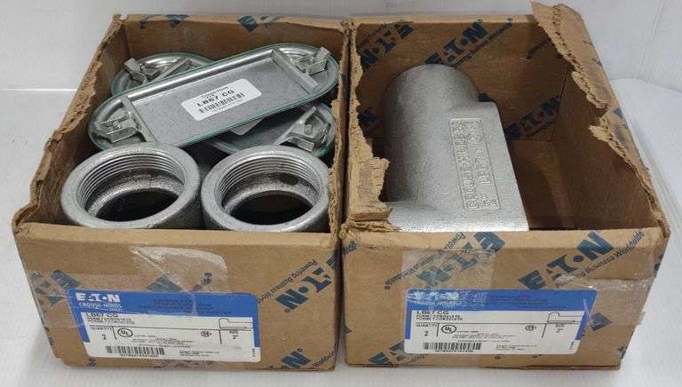 (ZZ) Eaton Crouse Hinds Conduit Outlet Bodies - Kraft Auction Service, LLC