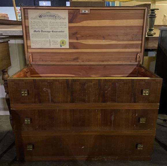 (I) Bluebird Cedar Chest 39” x 19” x 25 1/2” - Kraft Auction Service, LLC