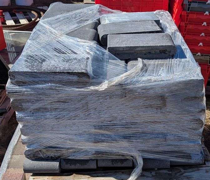 (AB) Pallet of Landscaping Bricks Approximately 65 Bricks 6" W x 12" L ...