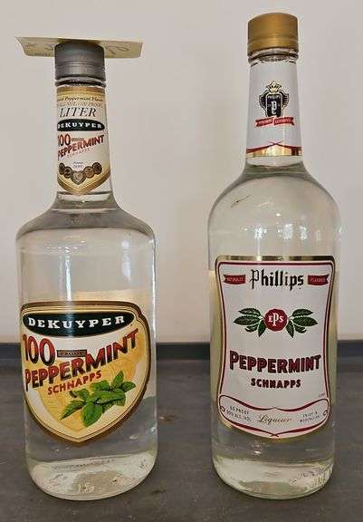 Dekuyper & Phillips Peppermint Schnapps - Kraft Auction Service, LLC