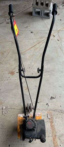 Poulan Pro Gas Powered Front Tine Tiller. - Kraft Auction Service, LLC