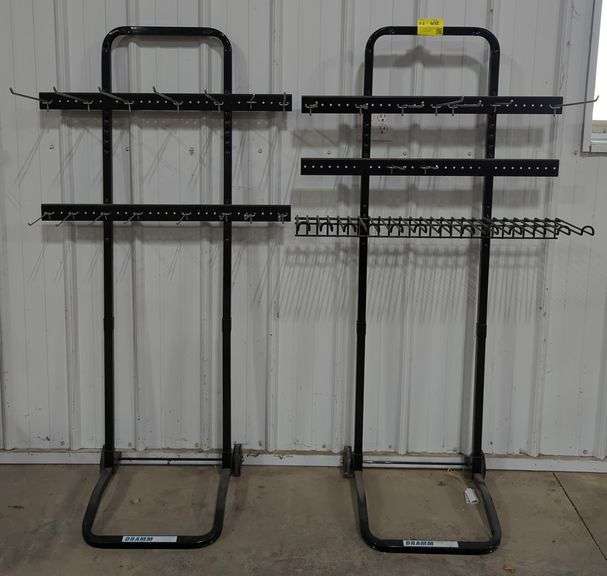 Dramm Mobile Metal Display Racking - Kraft Auction Service, LLC