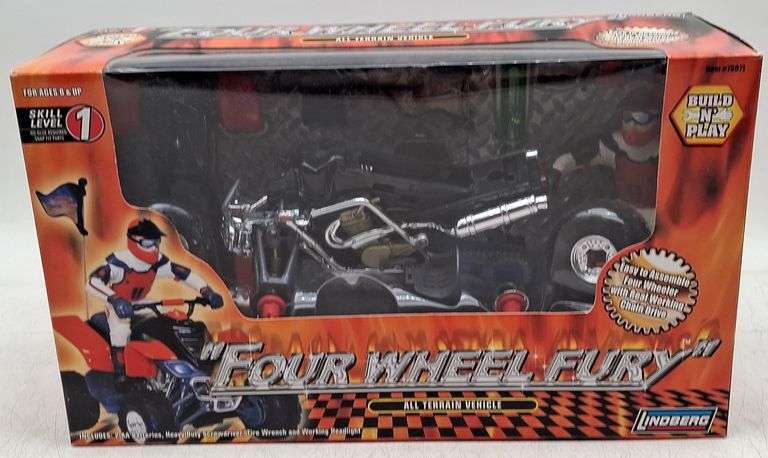 (D) Lindberg " Four Wheel Fury" All Terrain Vehicle. Build and Play ...
