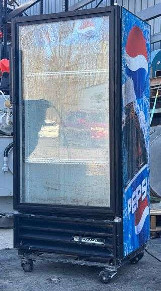 True Mfg. Model GDM-10 PE57201 PEPSI Refrigeration Unit - Kraft Auction ...