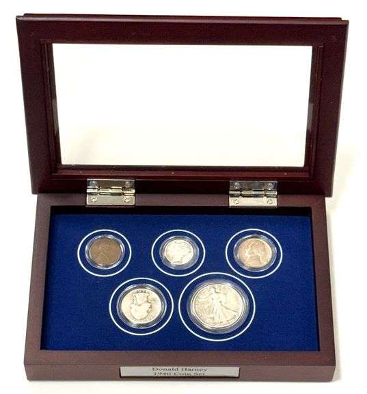 1940 Coin Set in Display Box - Kraft Auction Service, LLC