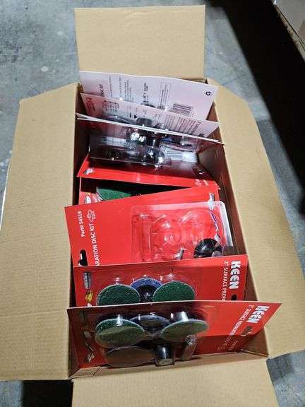 KEEN 2" Surface Preparation Disc Kit. - Kraft Auction Service, LLC