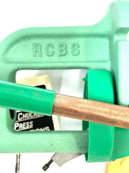 RCBS Rock Chucker Combo in Box - Kraft Auction Service, LLC