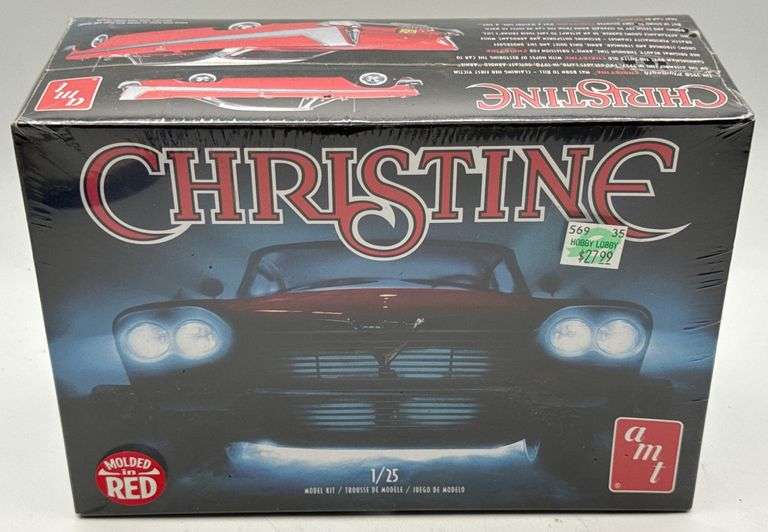 AMT 1:25 Christine Model Kit In Cellophane Sealed Box - Kraft Auction ...
