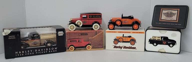 (AB) Limited Edition Harley Davidson Bank Models - Kraft Auction ...