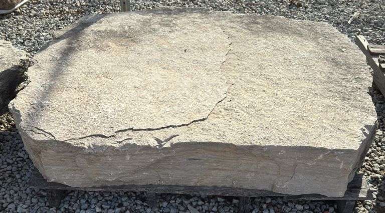 Limestone Landscaping Slab - Kraft Auction Service, LLC