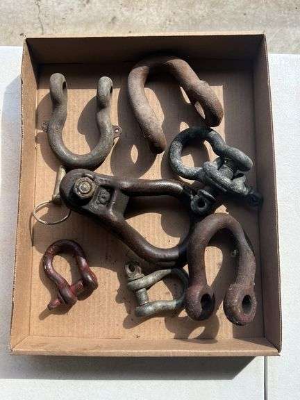 Steel Shackles And Shackle Pins, And Durban Dutch Red-D-Grid Chain ...