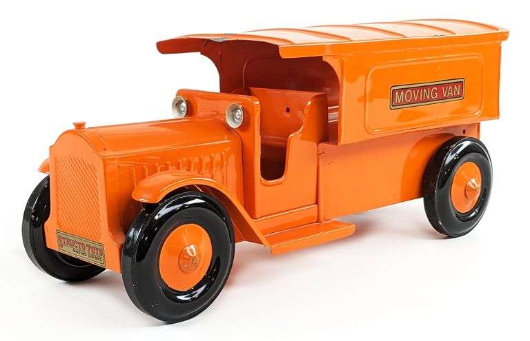 Restored Structo Moving Van Truck - Kraft Auction Service, LLC