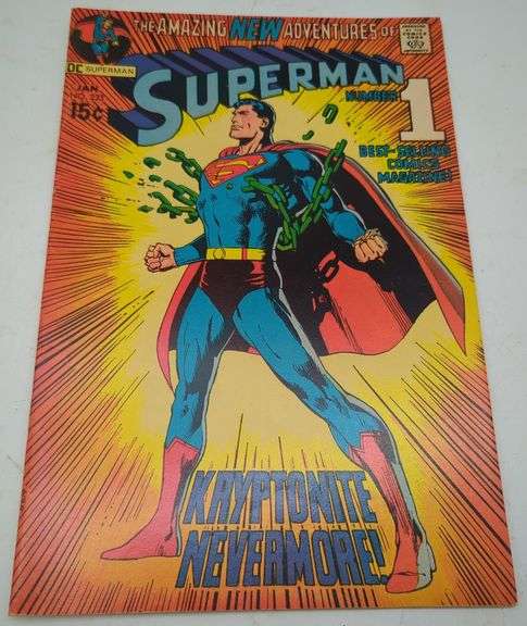 (JT) DC Superman Issue 233 Kryptonite Nevermore with Neil Adams Cover ...