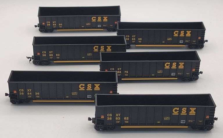 (CJD) HO Scale CSX Train Cars - Kraft Auction Service, LLC