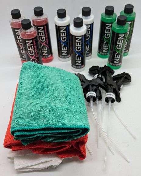 (F) NexGen waterless wash, quick detail spray, and ceramic spray (each ...