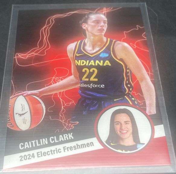 (DD) Caitlin Clark 2024 electric freshman Indiana rookie card - Kraft ...