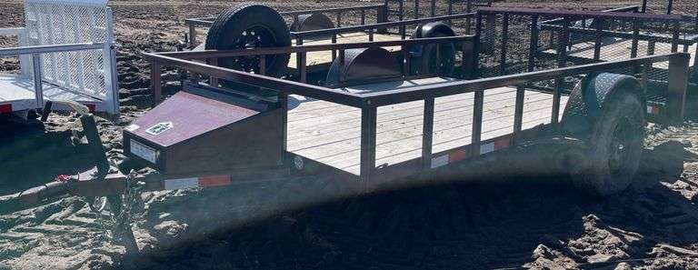 2024 12' Delta Utility Trailer - Kraft Auction Service, LLC